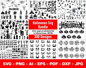 HALLOWEEN SVG Bundle, Halloween Svg Files for Cricut, Halloween Svg Cut ...