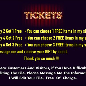 LITTLE SHOP of HORRORS Broadway Surprise Ticket. Editable Musical ...