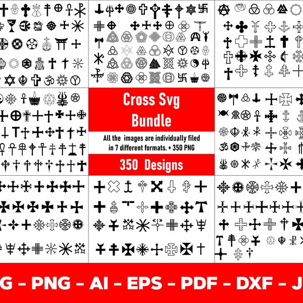 Cross Silhouette - Etsy