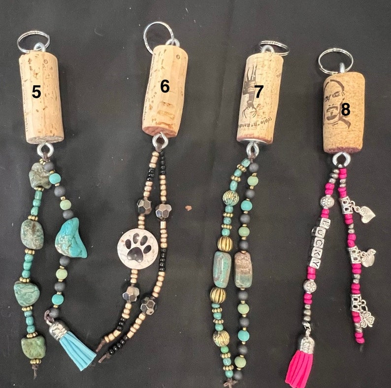 Cork Keychains - Etsy