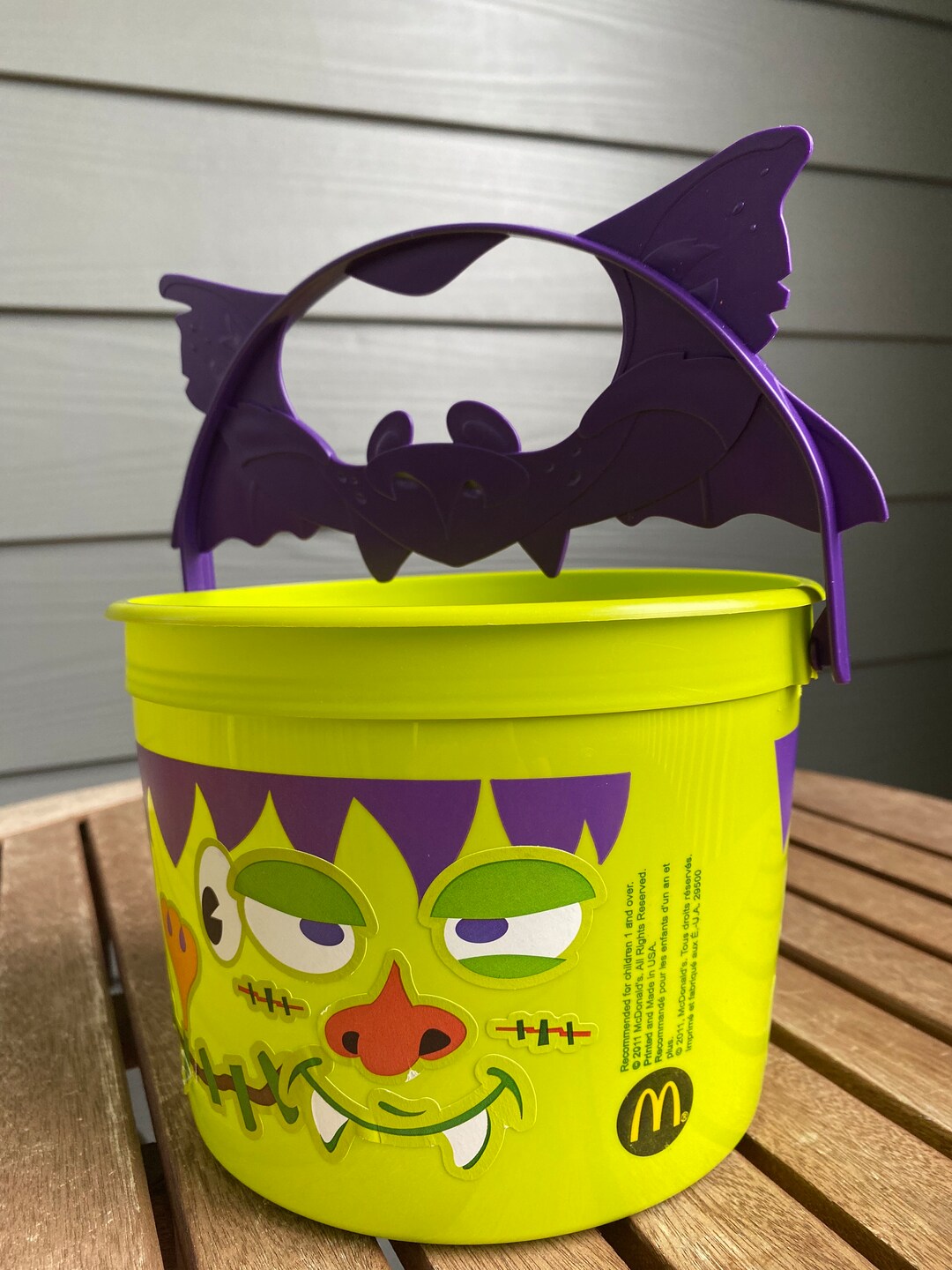 2011 Mcdonalds Frankenstein Boo Bucket - Etsy