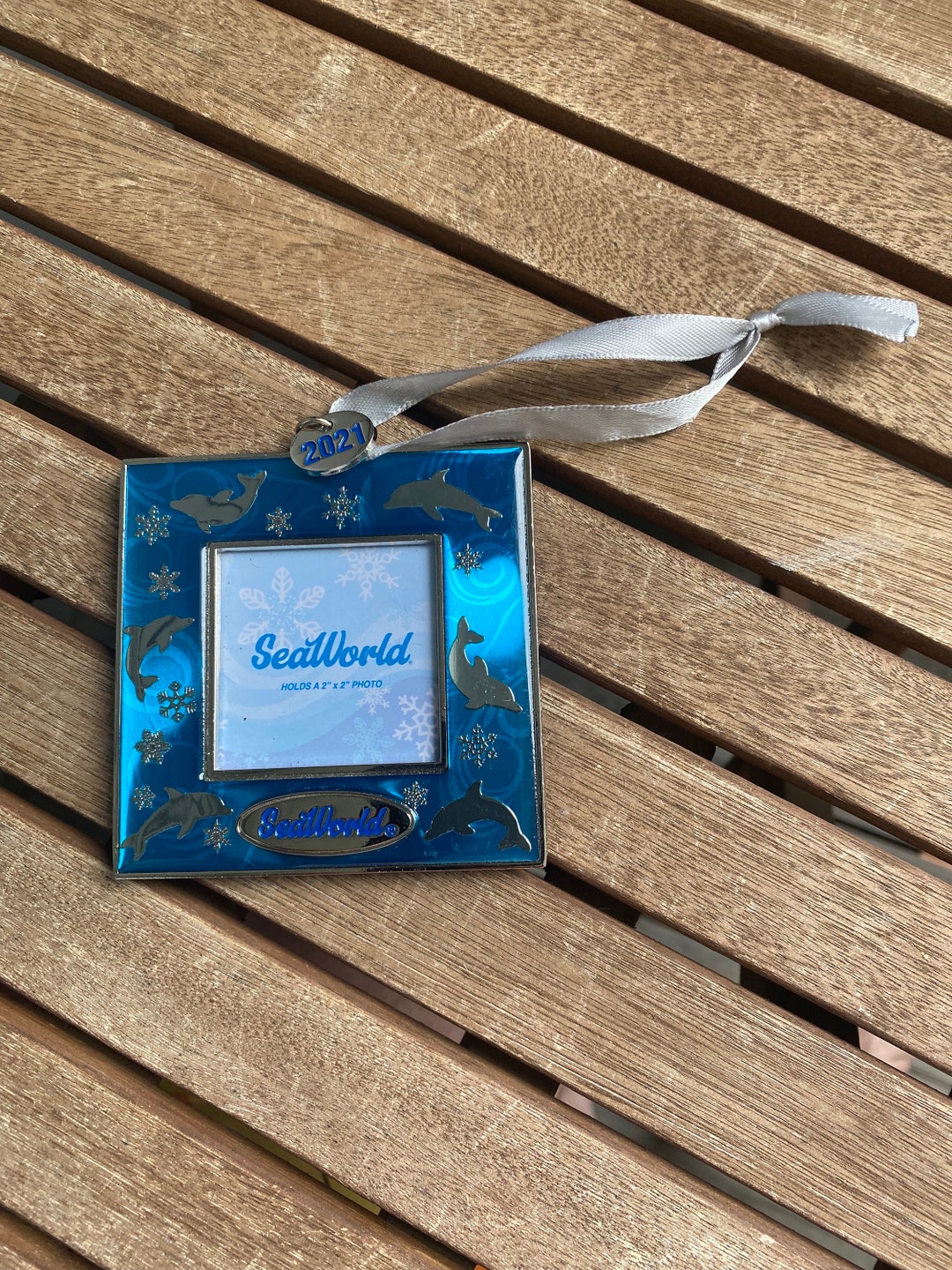 Seaworld 2021 Picture Frame Ornament - Etsy