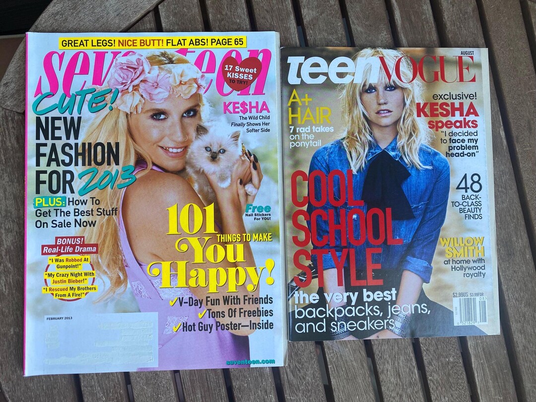 Kesha Magazine Lot - Etsy