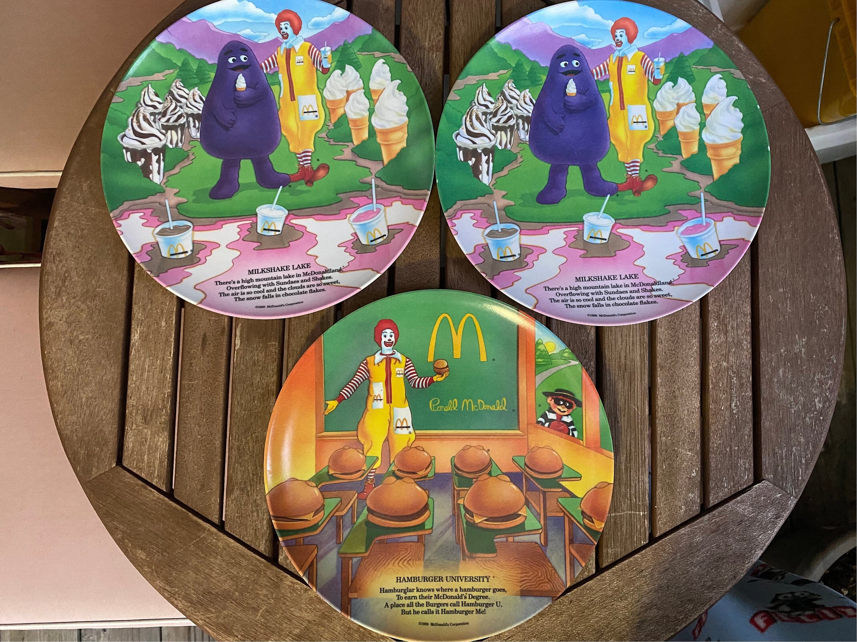 Mcdonalds Collectible Plates - Etsy