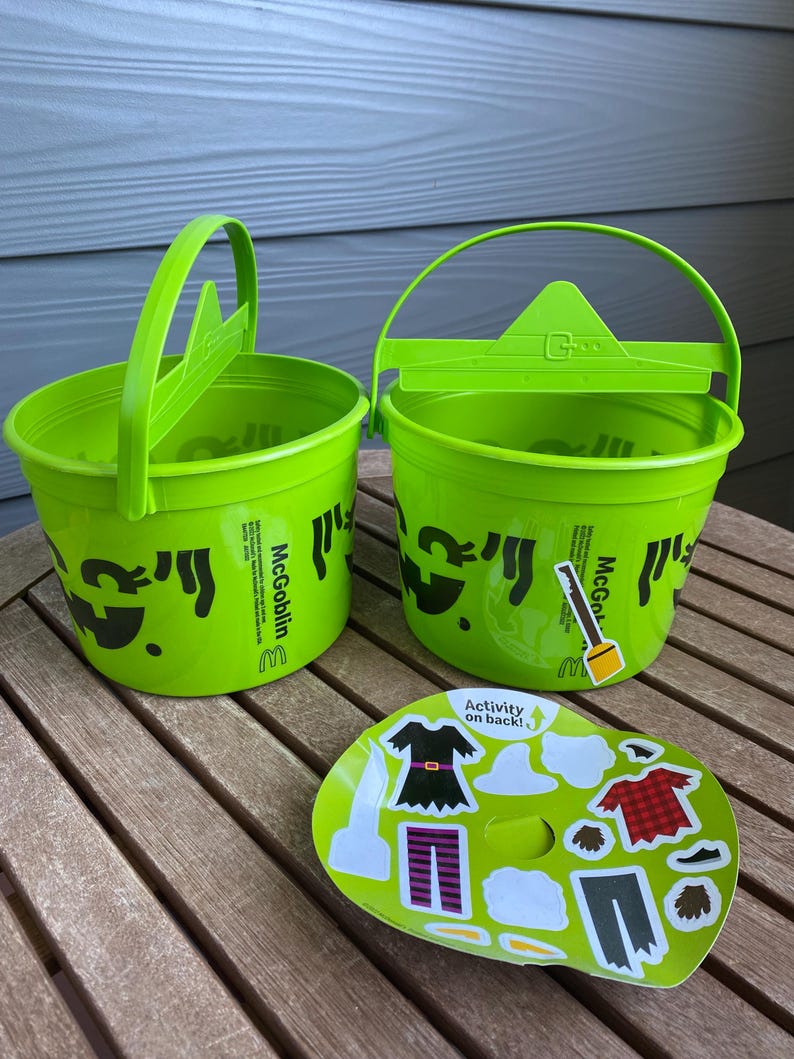 2022 Mcdonald’s Boo Bucket Lot - Etsy
