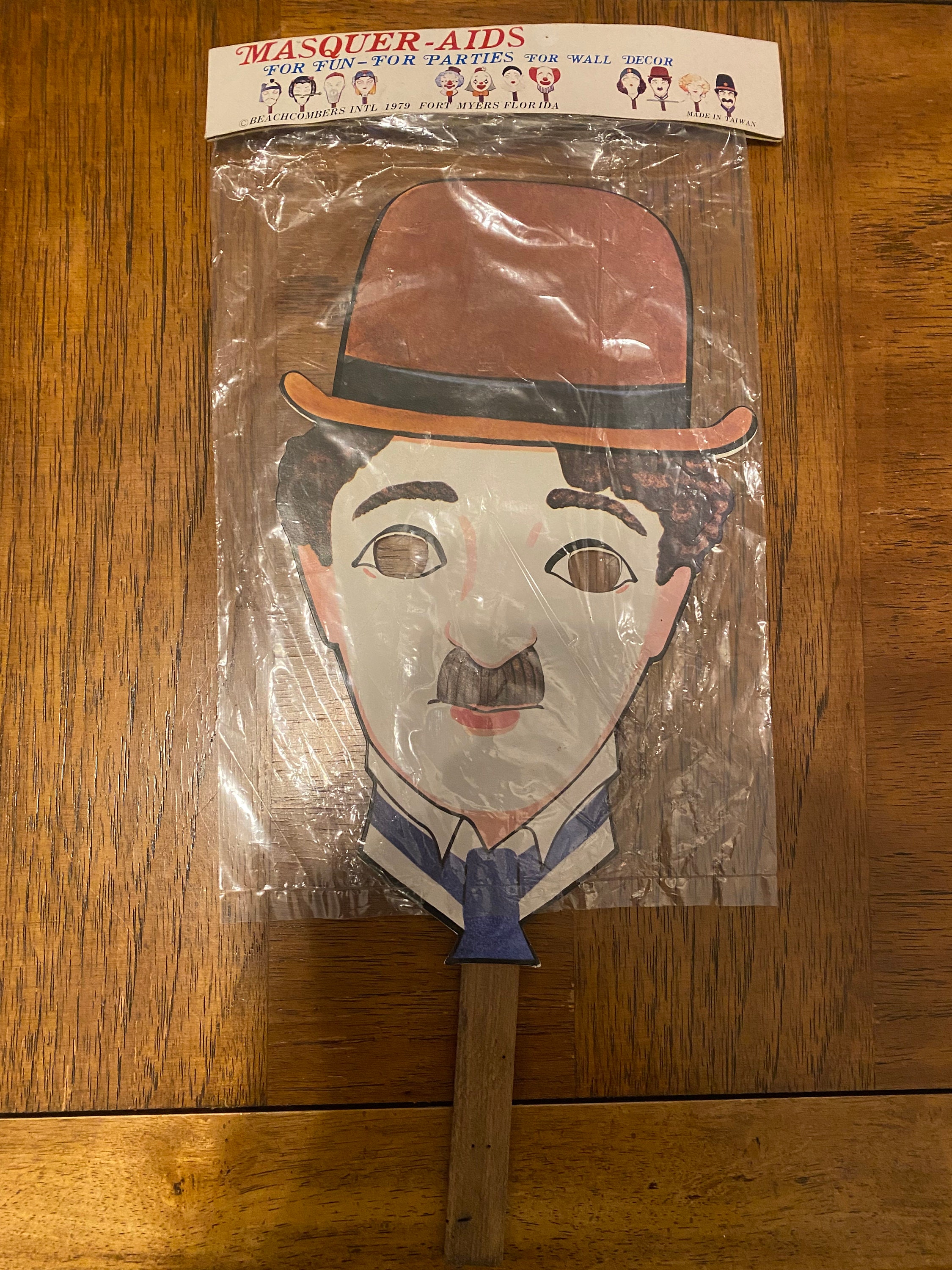 Charlie Chaplin Vintage Paper Mask - Etsy