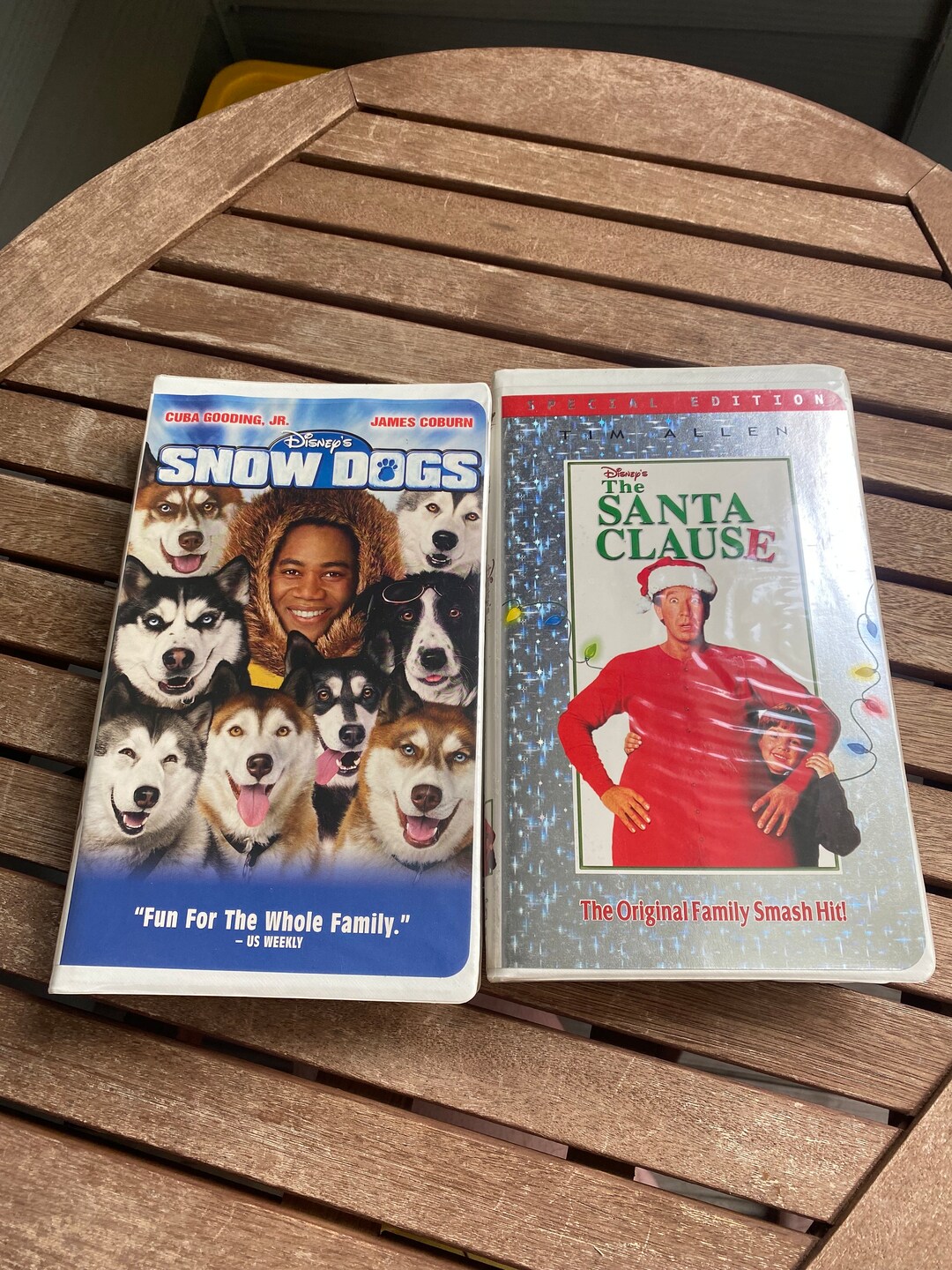 Disney Winter/ Christmas VHS Lot (snow Dogs/ the Santa Clause) - Etsy