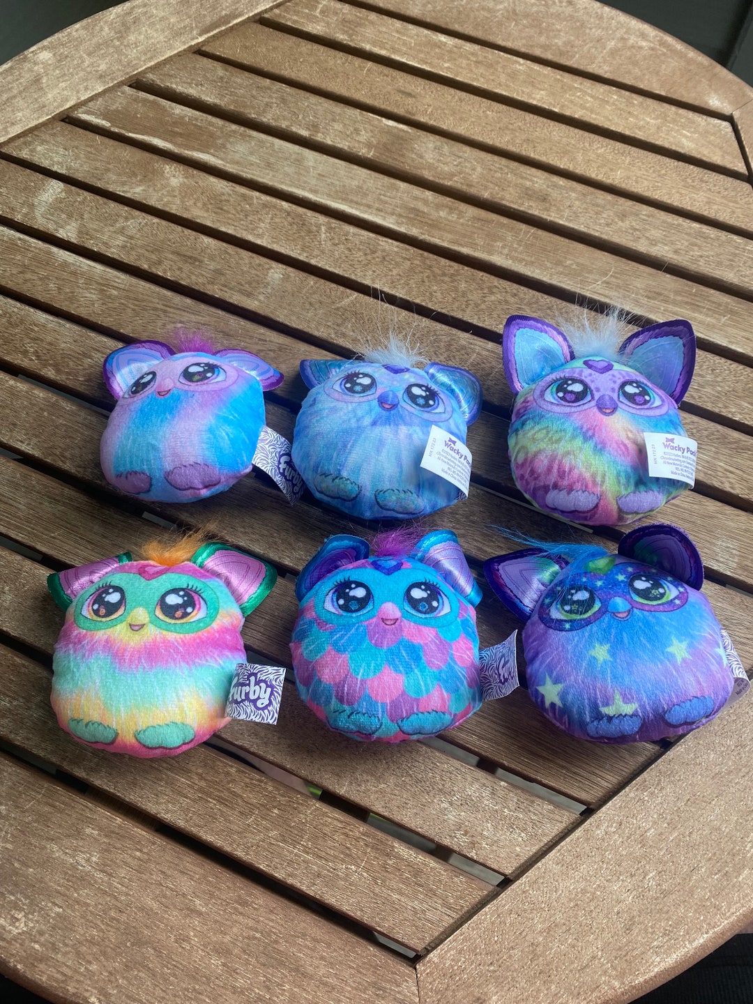 Furby Wacky Pack Sonic Plush Lot - Etsy