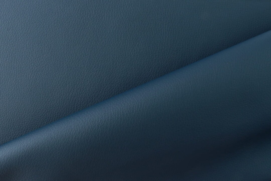 Eco Leather - Navy Blue - Etsy