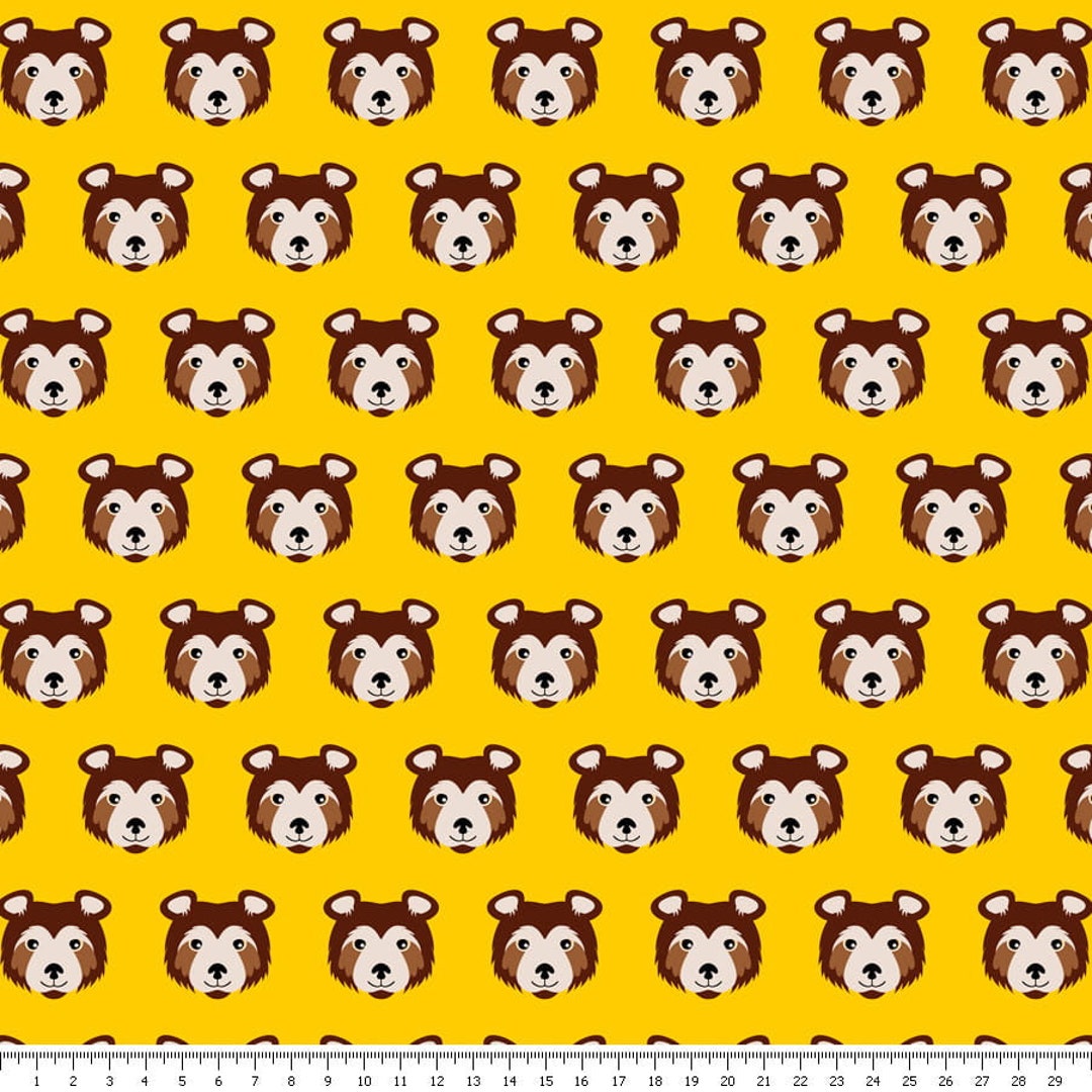 Bears - Waterproof Polyester Fabric PN-EN 71-3: 1998 - Etsy