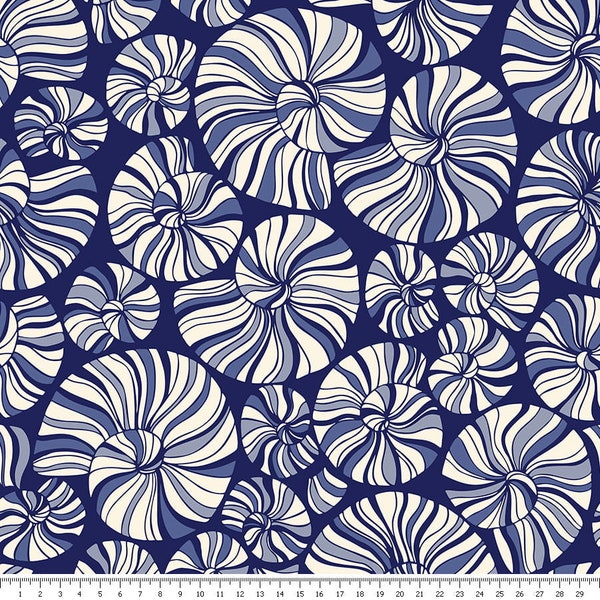 Nautilus Fabric - Etsy