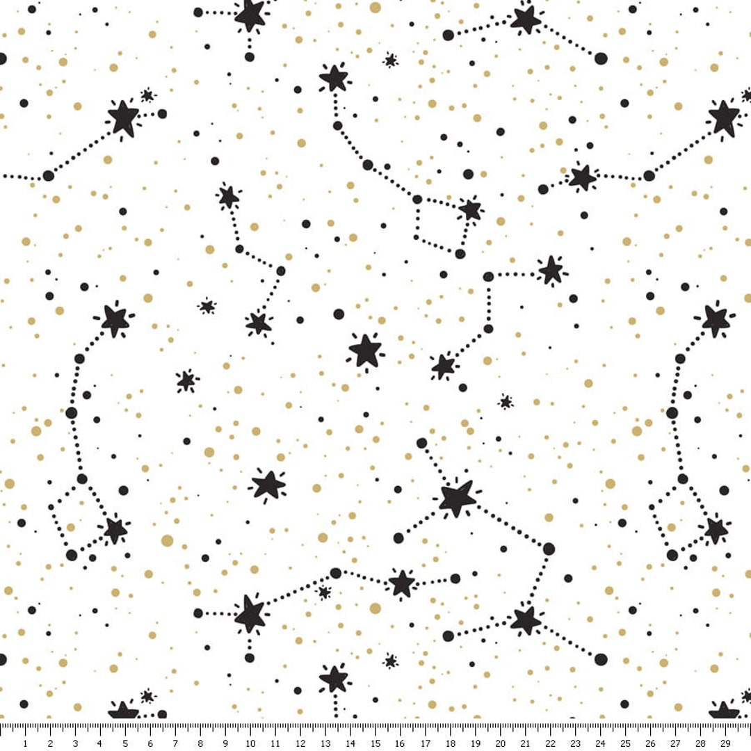 Constellation - 100% Cotton Fabric - Etsy