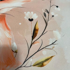 Happy Fox - Velvet Panel - Different Sizes - Fabric for a Pillowcase - Etsy