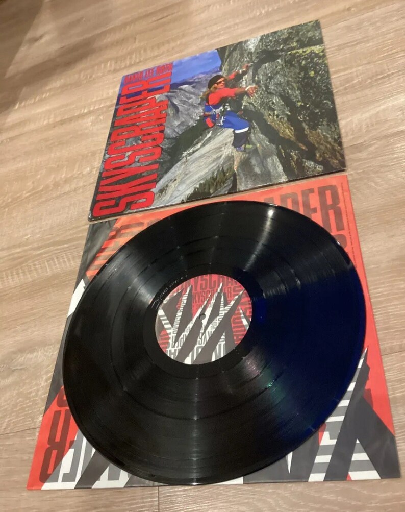 David Lee Roth Skyscraper EX Condition Vinyl LP Record Van Halen - Etsy