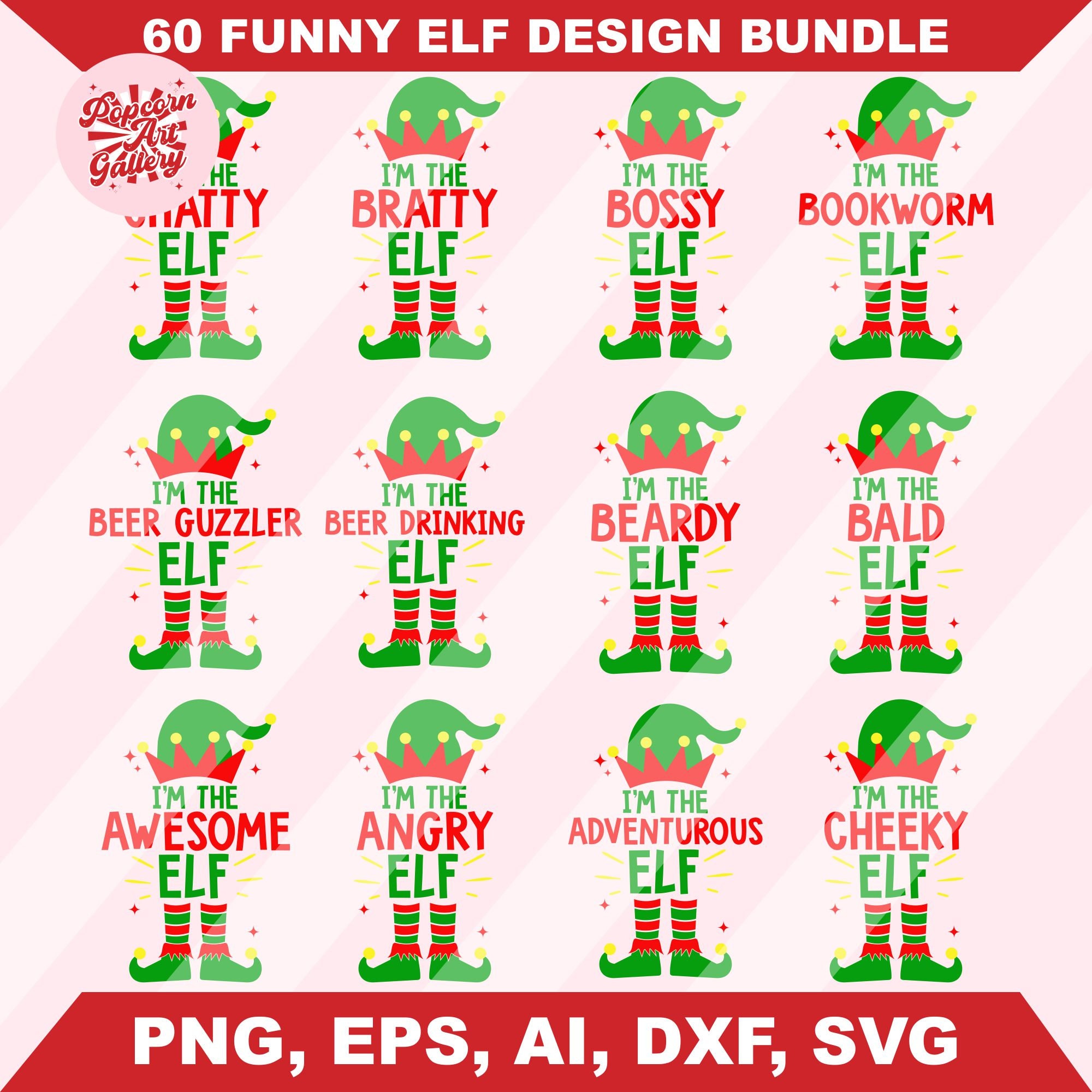 Elf Family SVG Bundle Elf SVG Elf Shirt SVG Family - Etsy