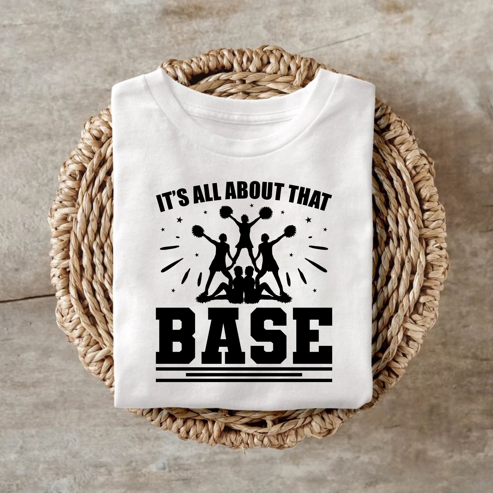 All About That Base Svg Cheer Mom Life Svg Cheer Mom Shirt - Etsy