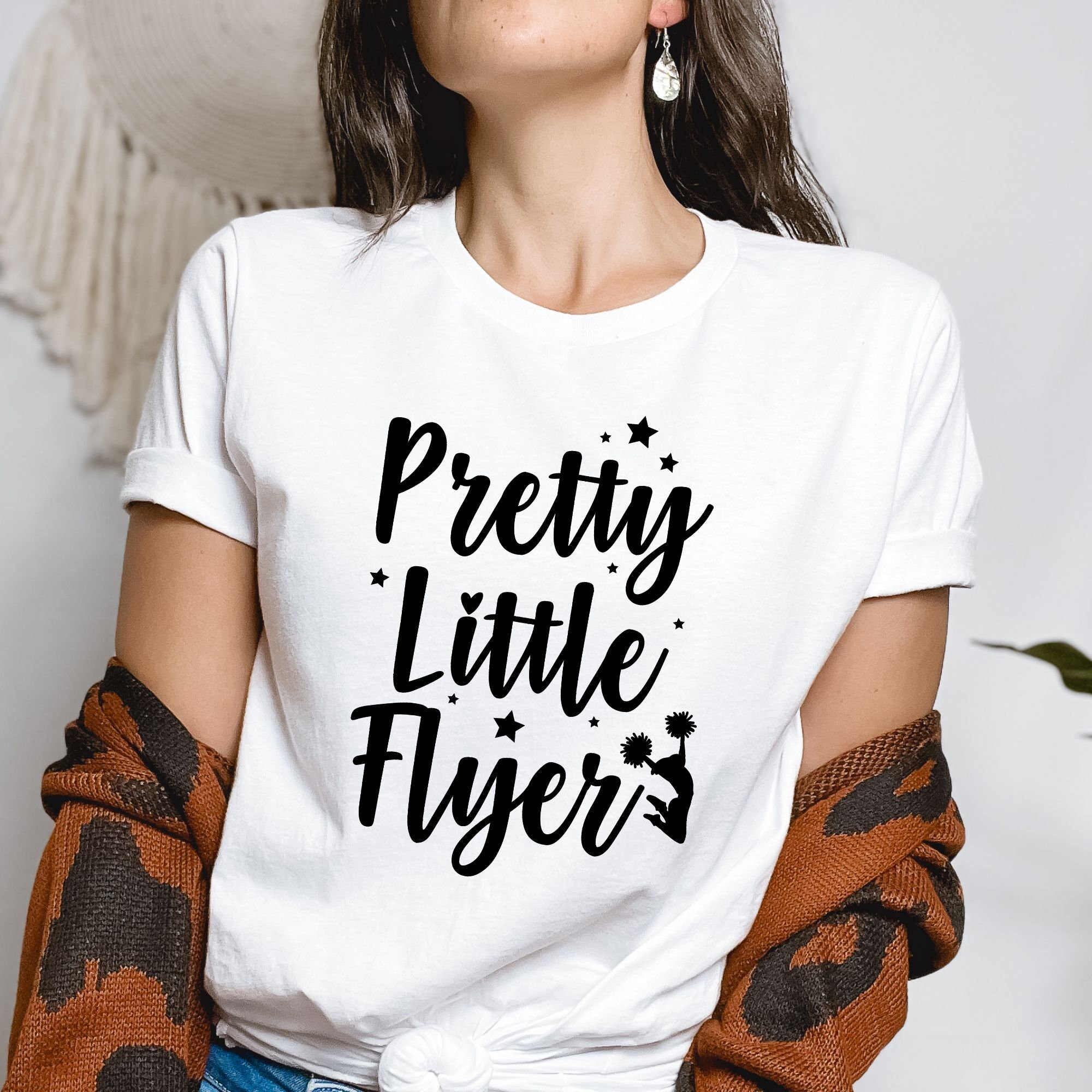 Pretty Little Flyer Svg, Cheer Mom Life Svg, Cheer Mom Shirt, Cheer Mom ...