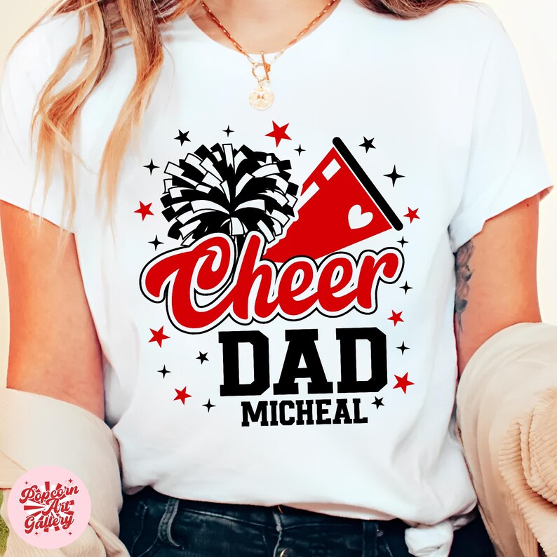 Cheer Mom SVG, Cheer Dad SVG, Cheerleading Family SVG, Custom Cheer Svg ...