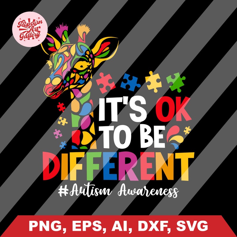 It's Ok to Be Different Svg Autistic Svg Autism Svg - Etsy