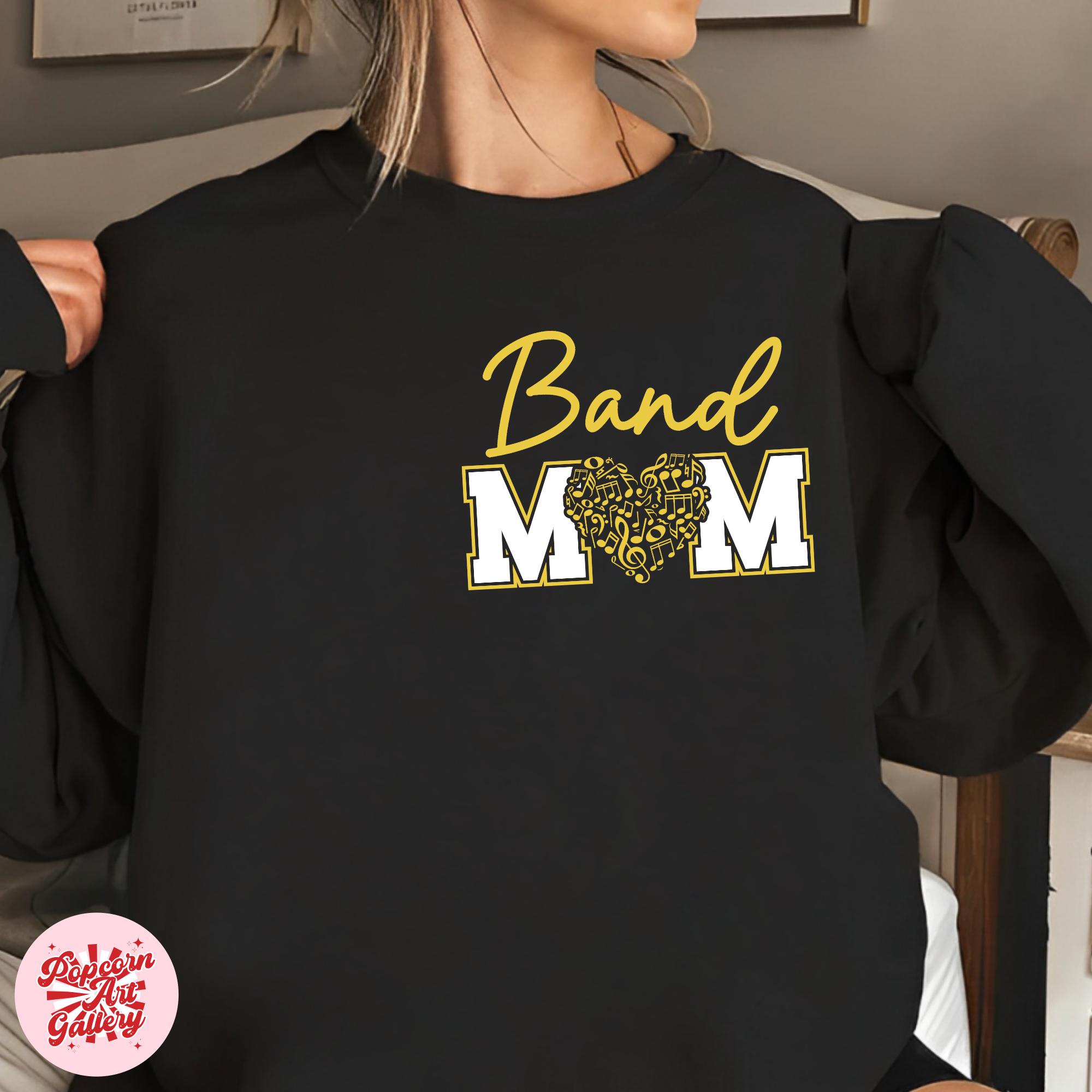 Band Mom SVG Band Mom PNG Marching Band Mom Shirt Design Drumline Mom ...