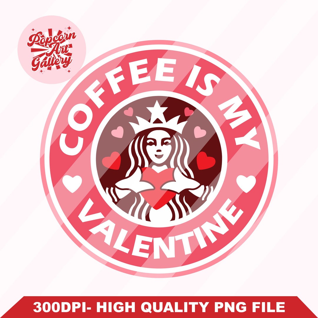 Valentines Day, Coffee Logos, PNG, Commercial Use, Coffee Valentine Png ...