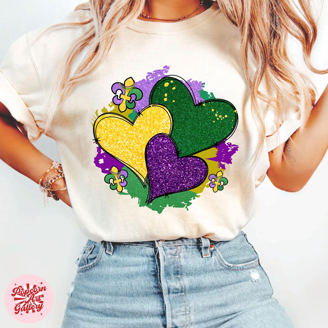 Heart Mardi Gras PNG, Mardi Gras PNG, Crawfish Png , Mardi Gras Animals ...