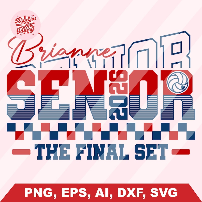 Volleyball Senior Svg Png, Senior 2026 Svg, Volleyball Team Template ...
