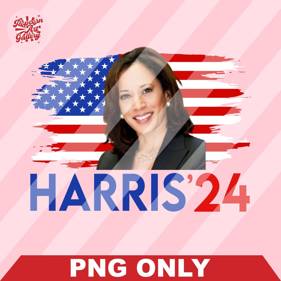 Kamala Harris PNG, Harris 2024 Png, No Product Will Be Sent to You ...