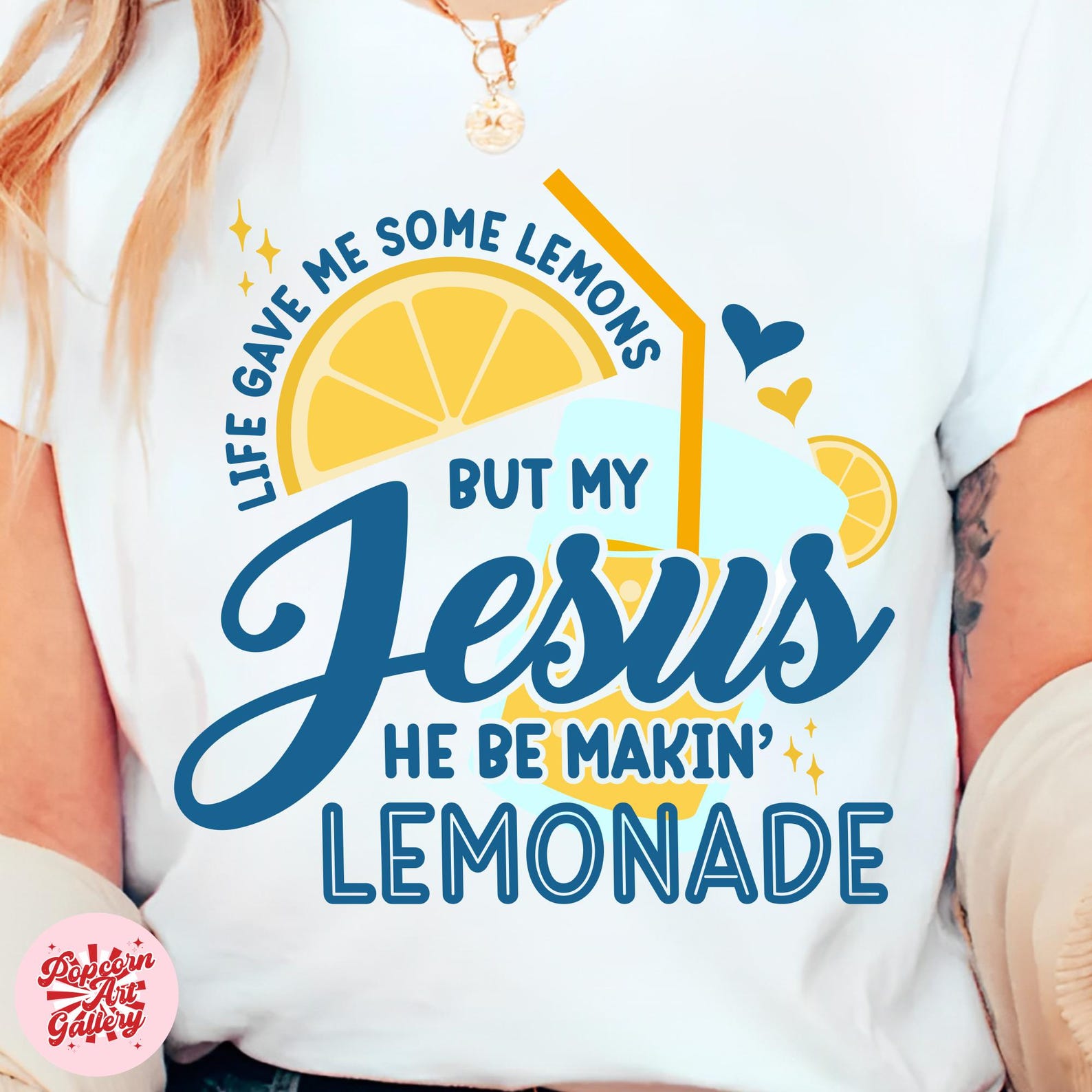 Life Gave Me Some Lemons PNG, but My Jesus, He Be Makin' Lemonade ...