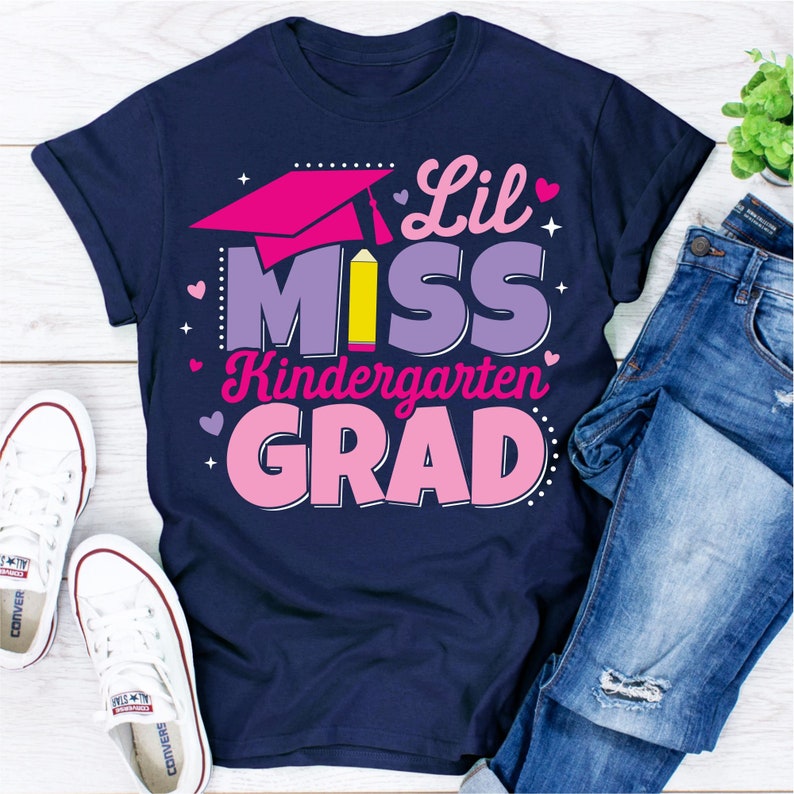 Lil Miss Kindergarten Grad Svg, Kindergarten Svg, Kindergarten Grad ...