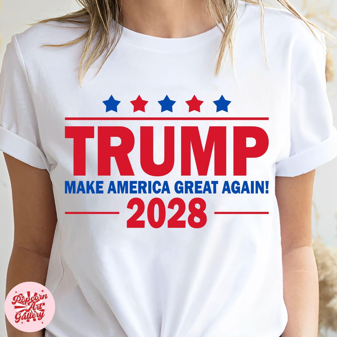 Trump 2028 Svg Png, Make America Great Again, MAGA, Conservative Trump ...