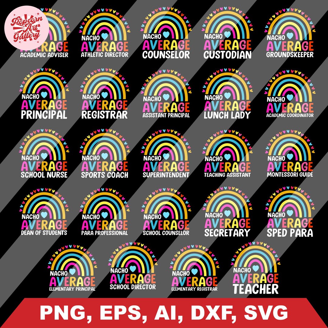 Nacho Average School Svg Bundle, Cinco De Mayo Svg, Cinco De Mayo Png ...
