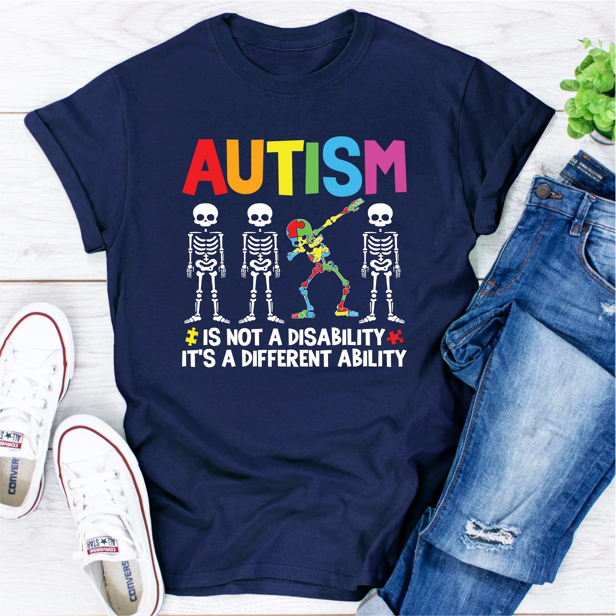 Not A Disability Different Ability Svg Dabbing Skeleton Svg - Etsy