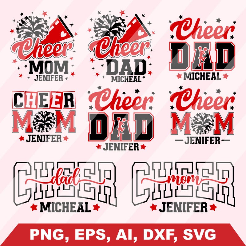 Custom Cheer Family Shirt - Etsy