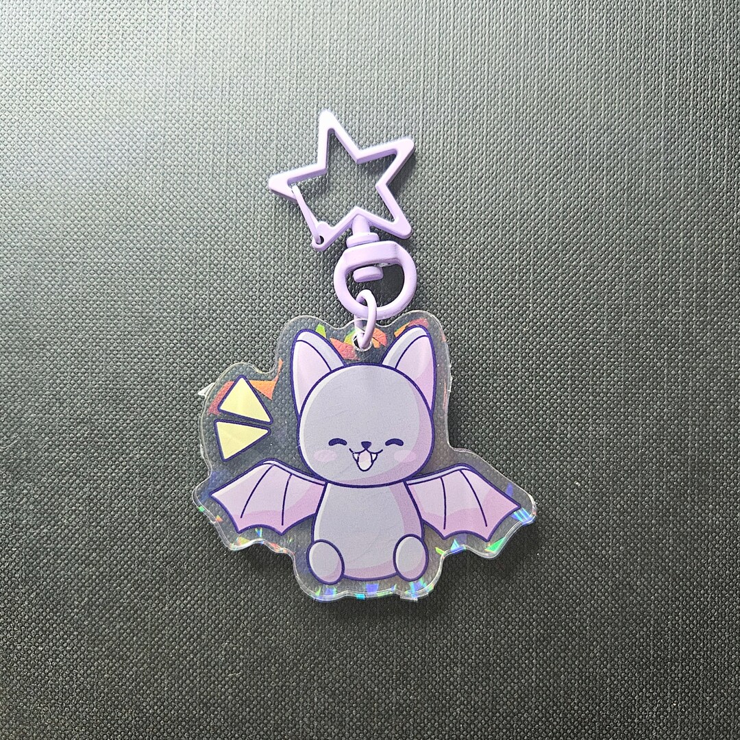 Animal Holographic Acrylic Keychains - Etsy