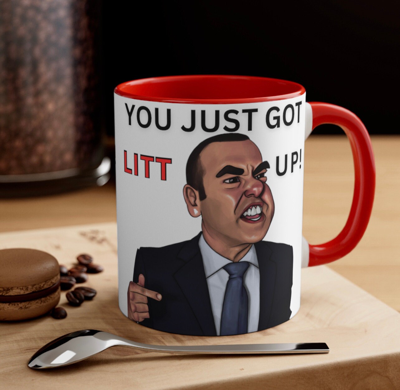 You Just Got Litt up Louis Litt Coffee Cup Mug Suits Tv Show - Etsy ...