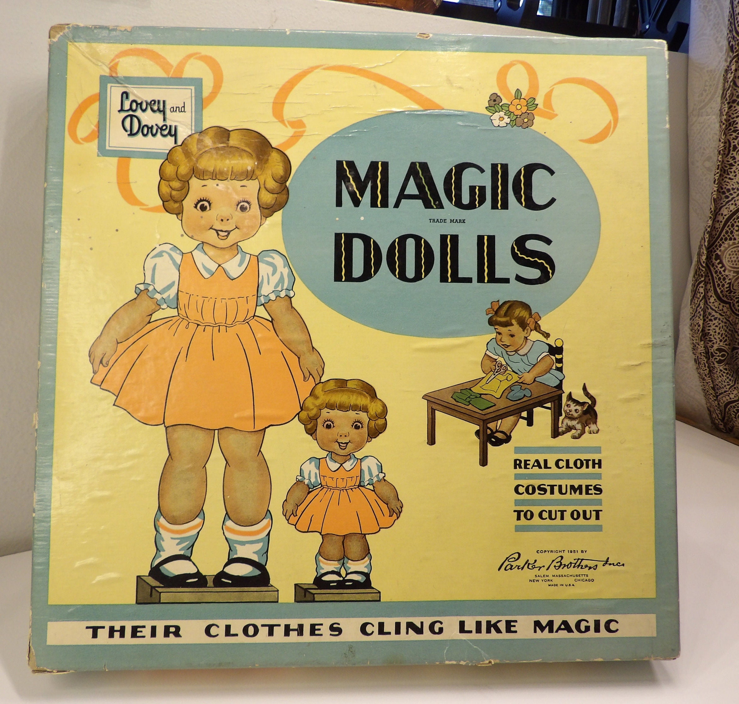Lovey and Dovey Magic Dolls 1951 - Etsy