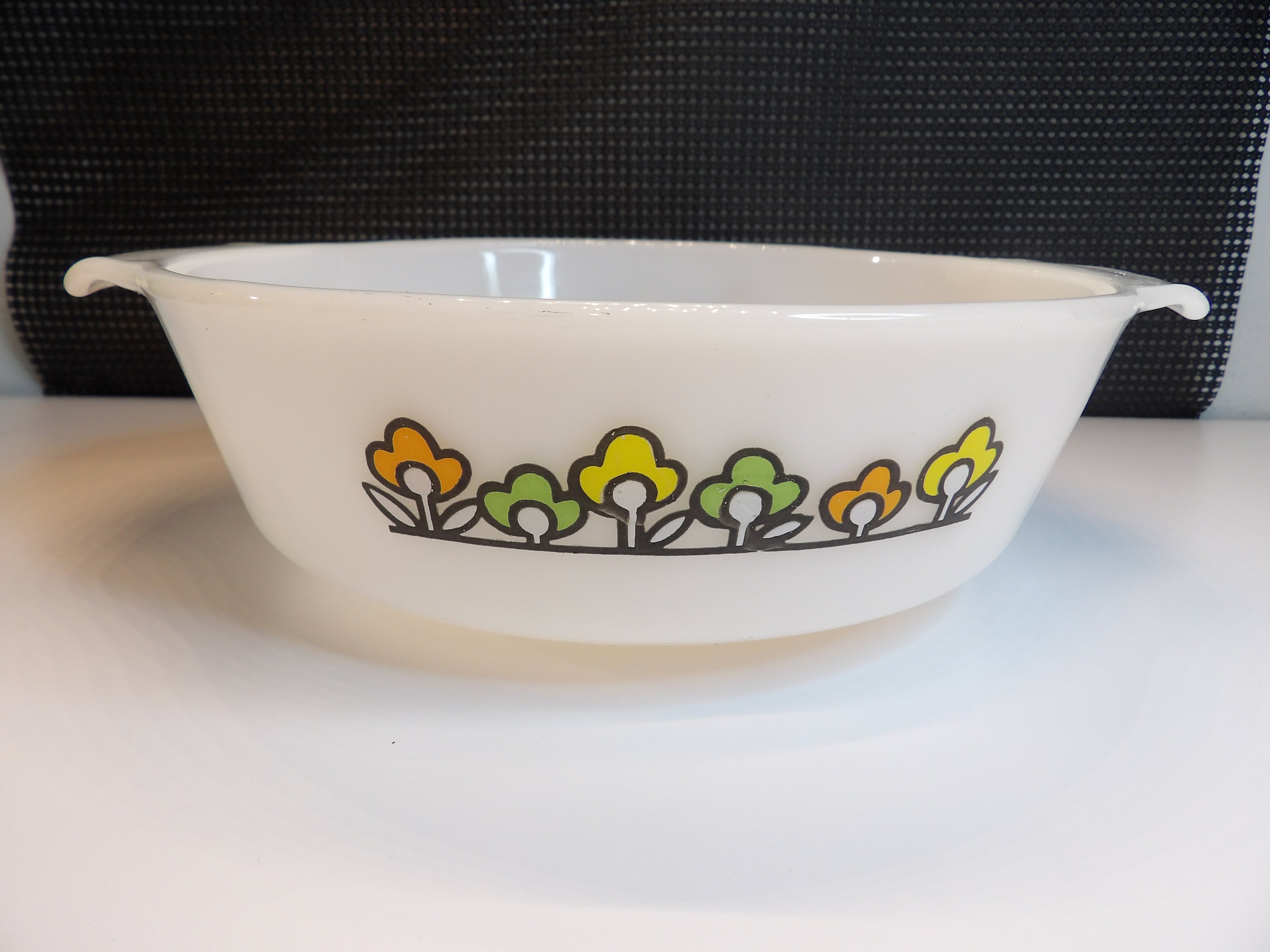 Fire King Anchor Hocking Casserole Dish. Summerfield Pattern - Etsy