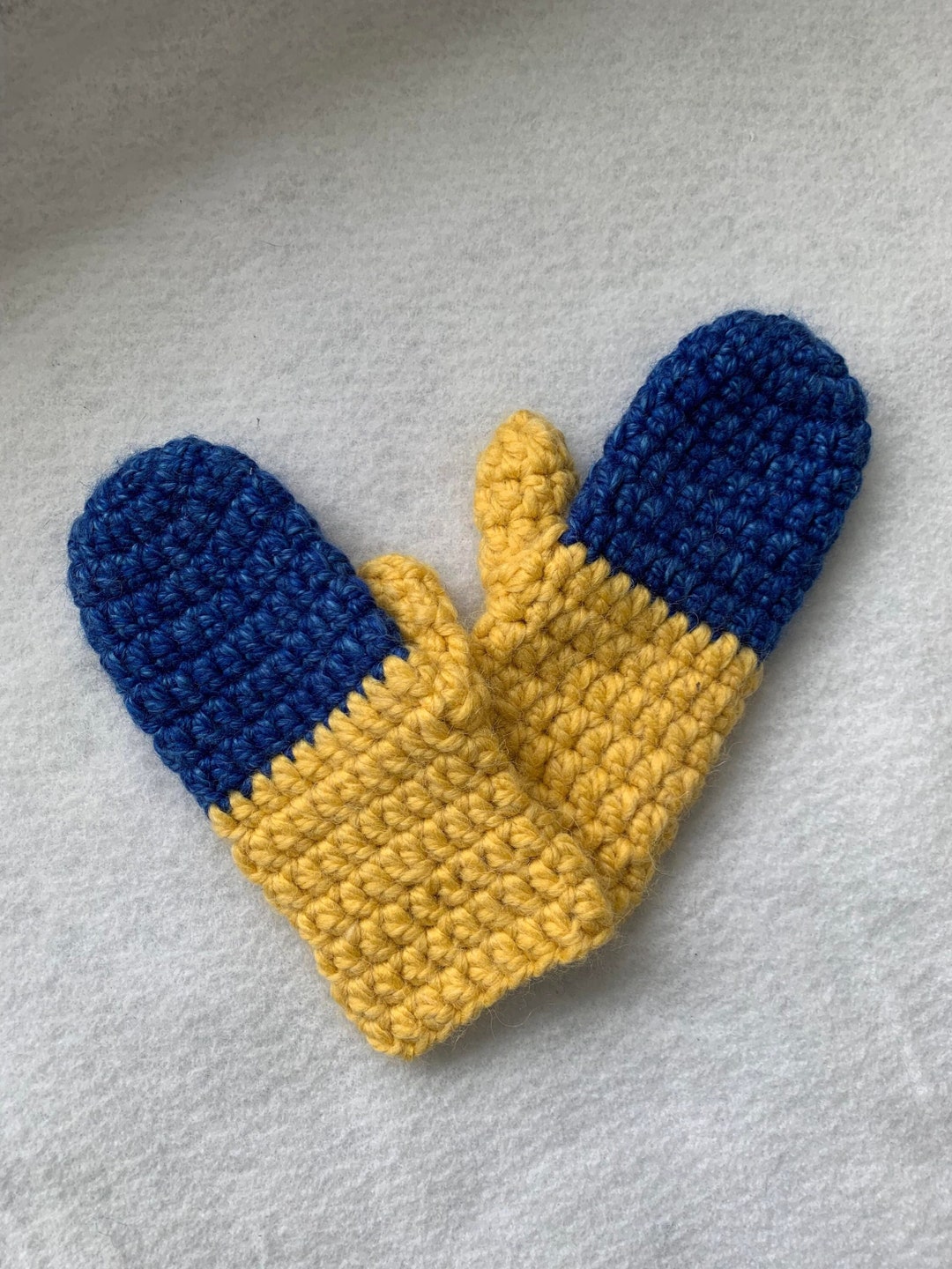 Ukrainian Flag Mittens - Etsy