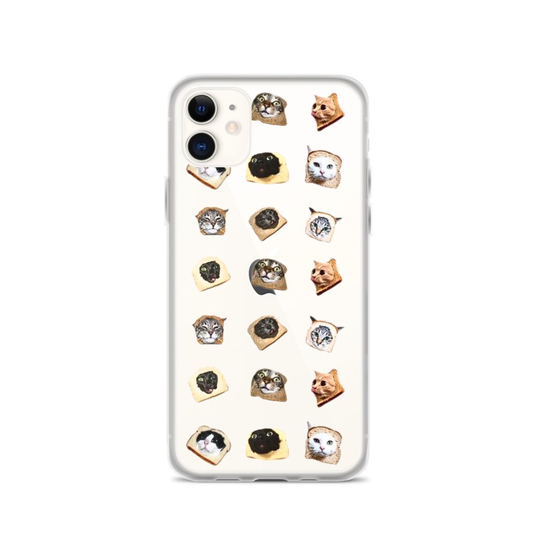 Funny Cat Phone Case Funny Cat Meme Gag Gift for Cat Lovers Funny Phone ...