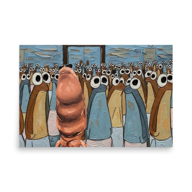 Funny Marcus the Worm Sardines Funny Art Meme Art Cursed Meme Nostalgic ...