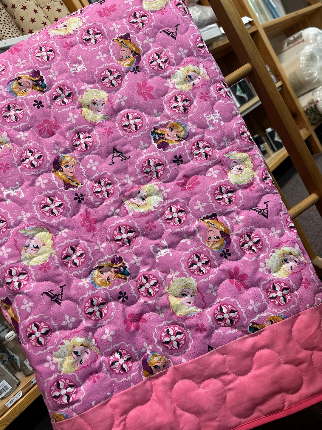 Frozen Quilt, Elsa and Anna Quilt, Toddler Quilt, Baby Quilt - Etsy