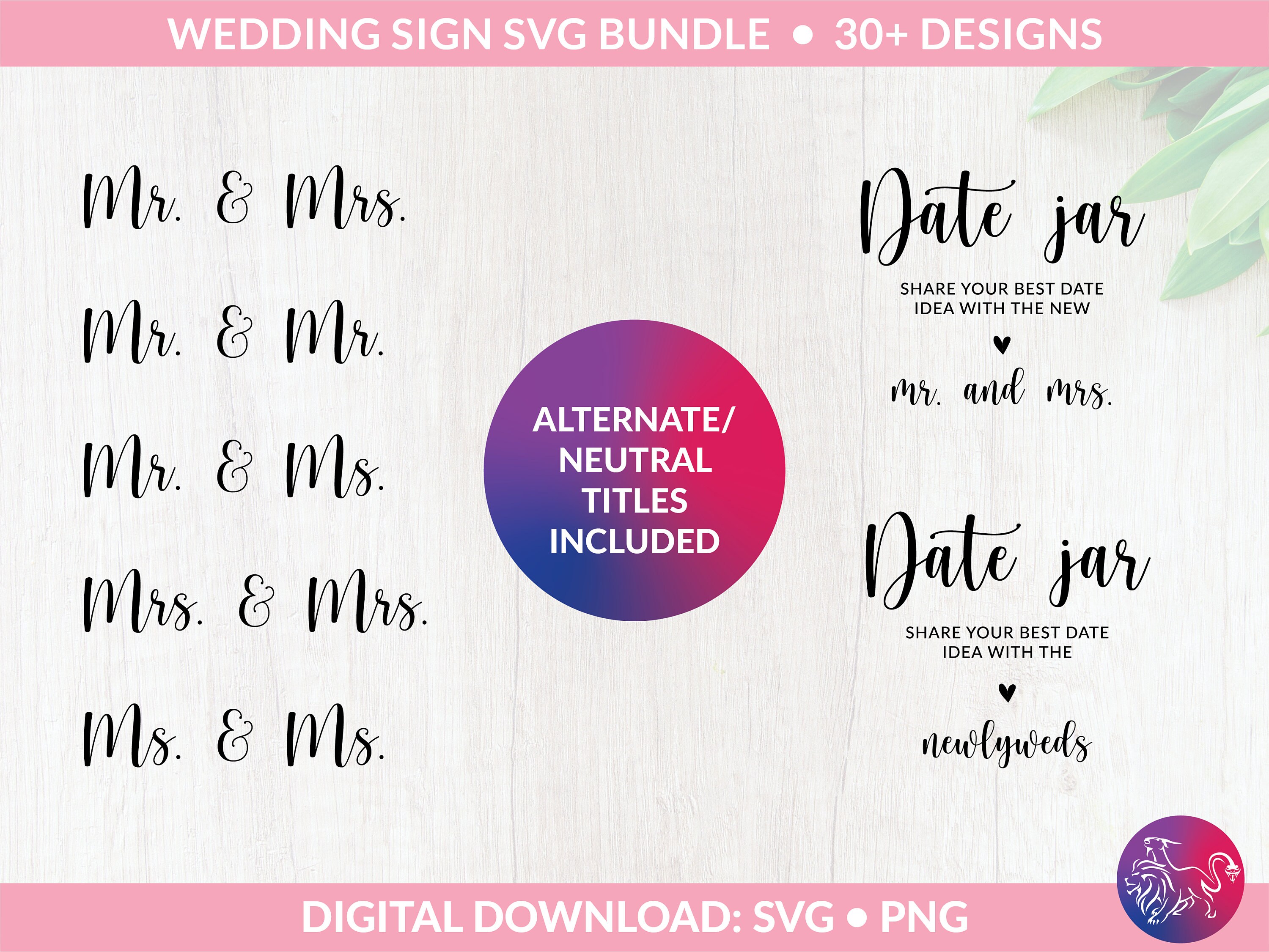 Wedding Sign Bundle, Wedding Bundle, Wedding Svg, Wedding Sign Svg ...