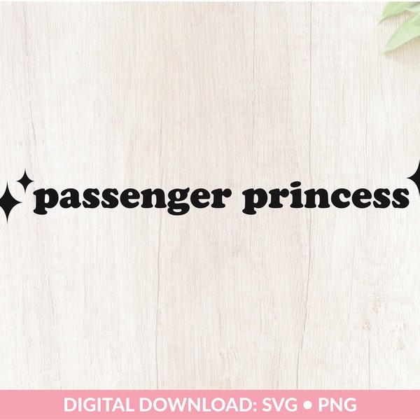 Passenger Princess Sticker - Etsy