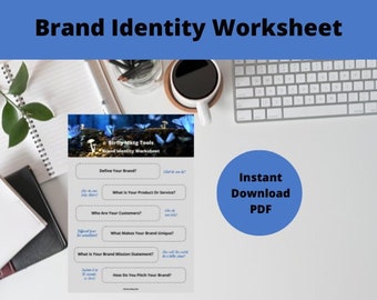 Brand Identity Worksheet (A Must for Branding) - Etsy