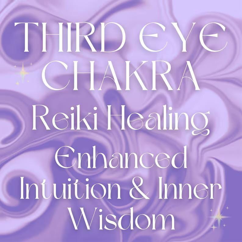 Third Eye Chakra Energy Alignment Inner Clarity & Intuition - Etsy