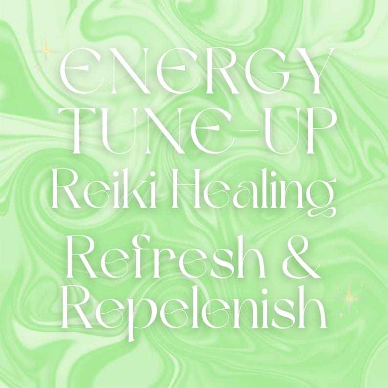 Refresh & Replenish Energy Alignment - Etsy