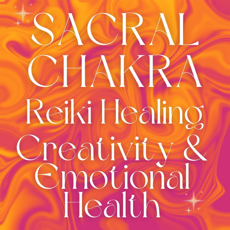 Sacral Chakra Energy Alignment, Emotional Health & Creativity - Etsy