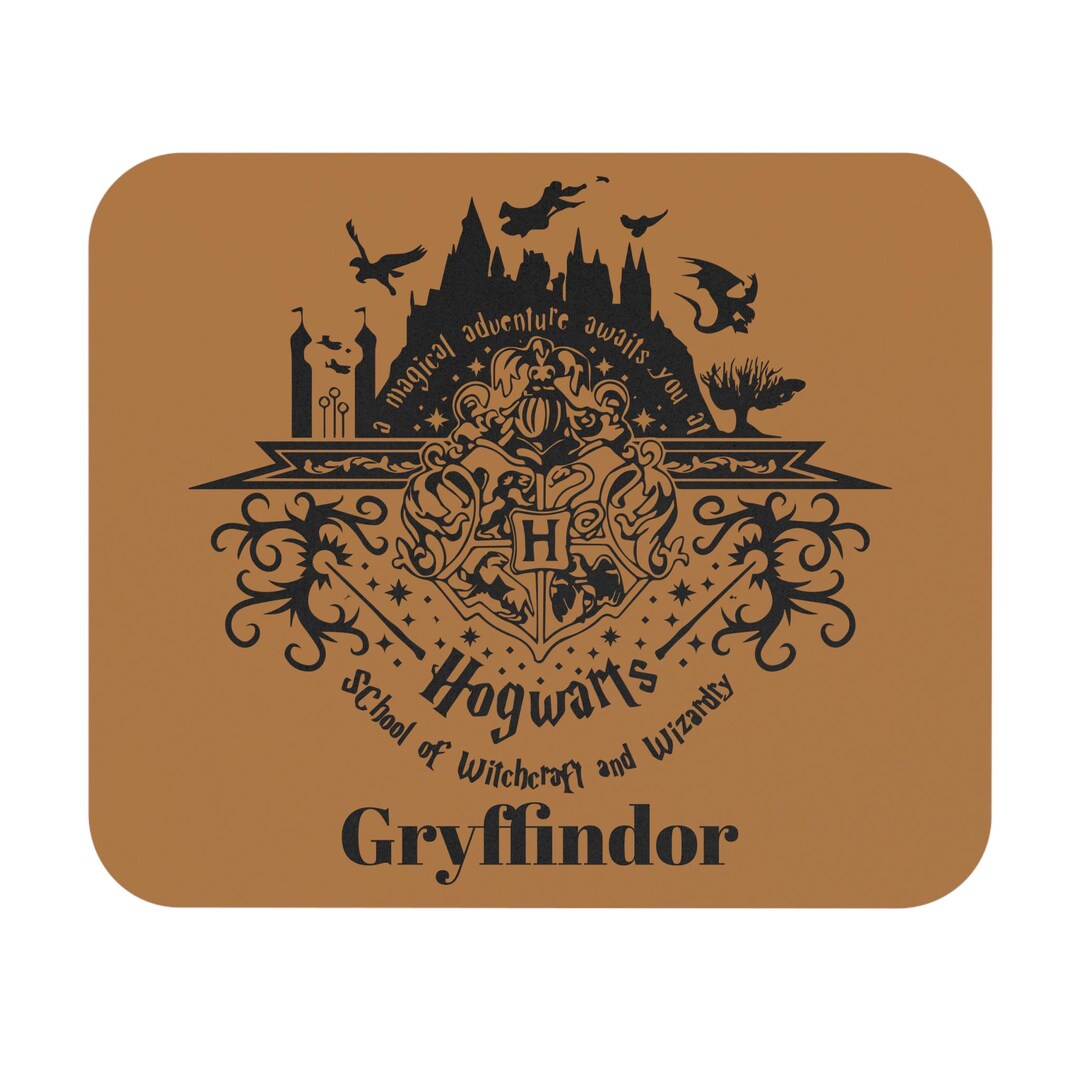 Gryffindor Mouse Pad - Harry Potter Fan Gift, Rectangle Desk Mat for ...