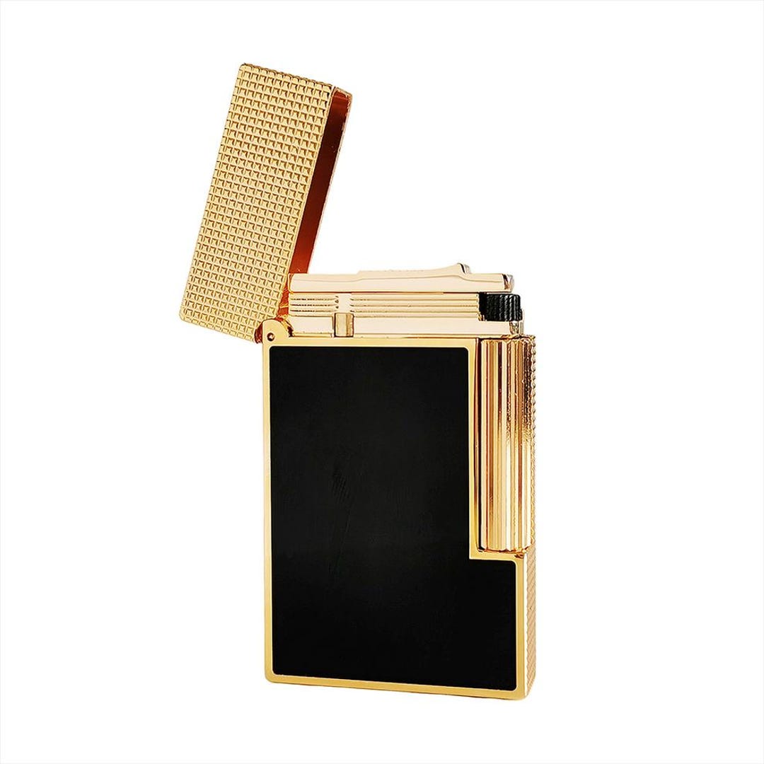Amazing Lattice Engraving Head St. Dupont Paris Vintage Gas Lighter ...